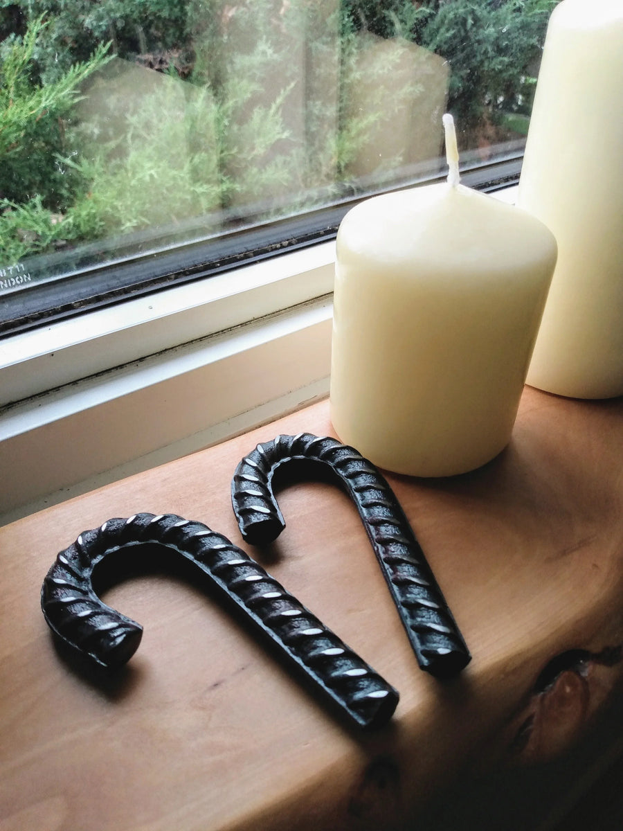 Rebar Candy Cane Ornament