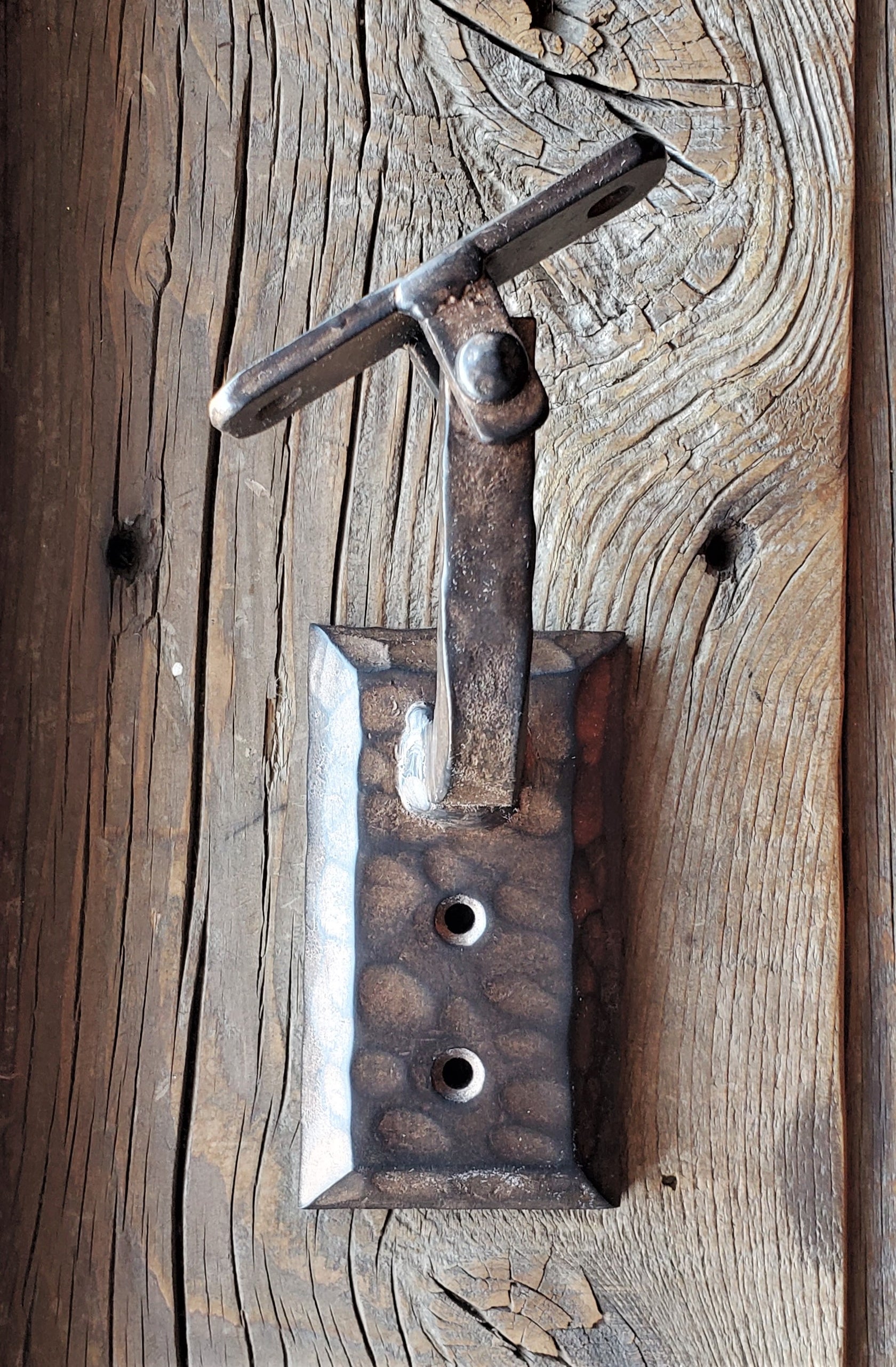 Rustic Farmhouse Handrail Bracket Iron Handrail Bracket